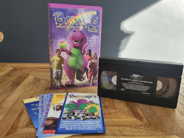 BARNEY'S BARNEY GREAT Adventure The Movie DVD Kids TV Show Purple ...
