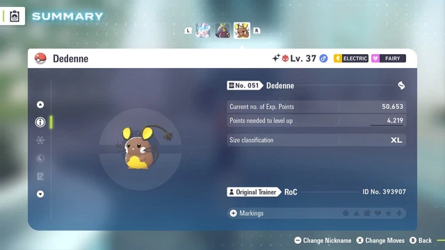 POKEMON LEGENDS ZA 6IV SHINY ALPHA Dedenne £1.16 - PicClick UK