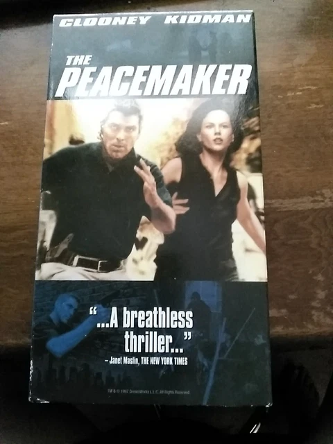 THE PEACEMAKER (VHS, 1998) George Clooney Nicole Kidman £3.72 - PicClick UK