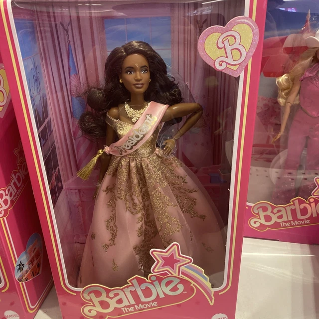 BARBIE THE MOVIE Western Doll Margot Robbie as Barbie Collectable Doll ...