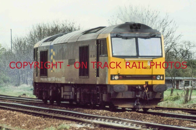 UK RAILWAY PHOTOGRAPH Of Class 60 60003. Rm60-16 £1.70 - PicClick UK