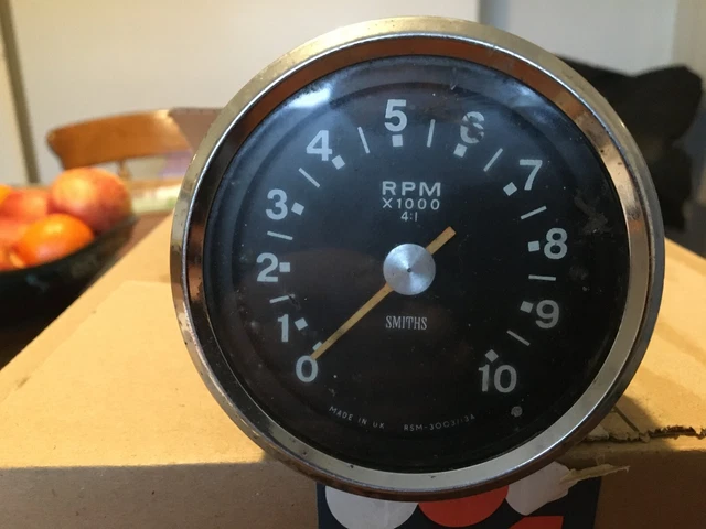 SMITHS TRIUMPH BSA Motorcycle Rev Counter / Tachometer £80.00 - PicClick UK