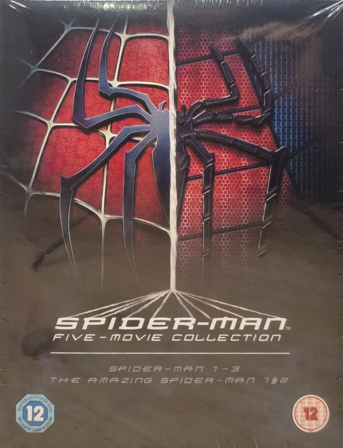 THE SPIDER-MAN ORIGINAL Complete Five Film Collection [Blu-ray] Boxset ...