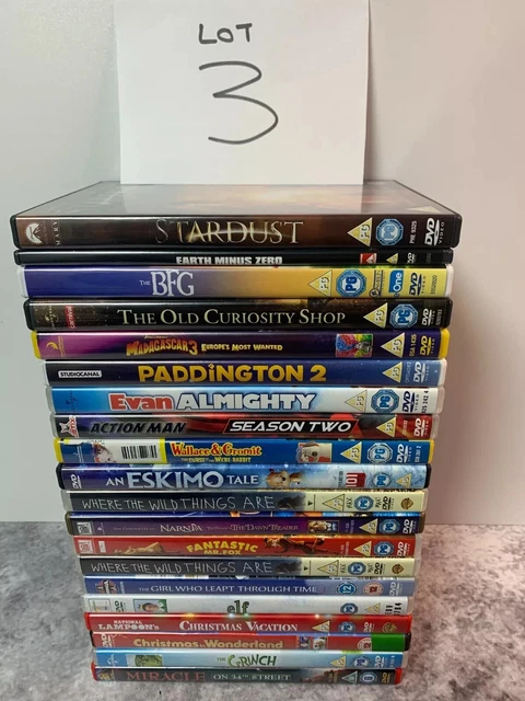 KIDS DVD JOB lot x 20 mixed childrens title dvds £5.99 - PicClick UK