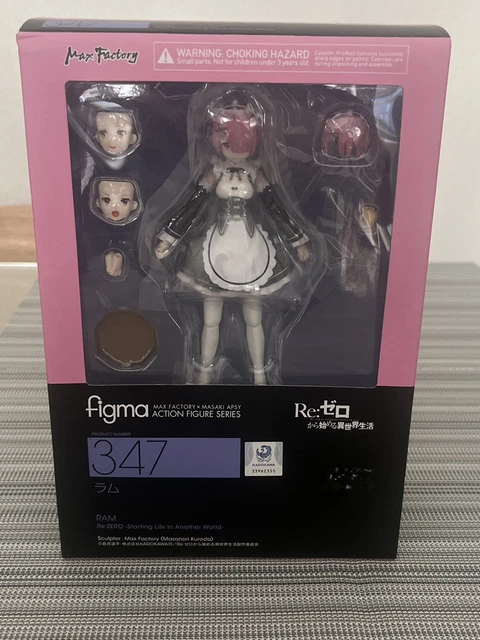 ACTION FIGURE RAM Re Zero Figma Max Factory 347 Neuve EUR 59,00 - PicClick FR