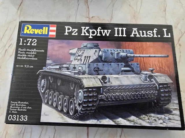 REVELL 03133 PZKPFW III Ausf. L ,1:72 ,Militär,WW2,Panzer#633 EUR 14,50 - PicClick DE