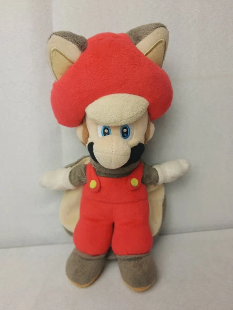 SUPER MARIO BROS U Mario Flying Squirrel 9" plush 2013 Toy $11.99 ...