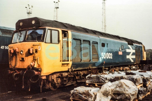 UK DIESEL TRAIN Railway Photograph Of Class 50 50002. Rm50-14 £1.70 ...