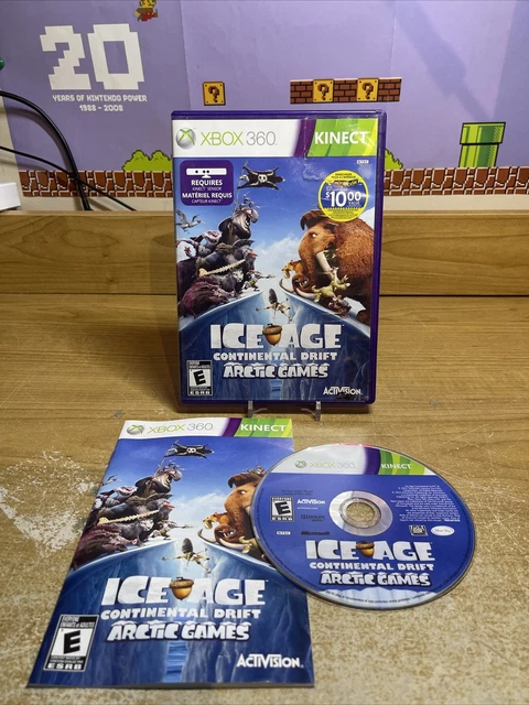 ICE AGE: CONTINENTAL Drift - Arctic Games (Xbox 360, 2012) Complete ...