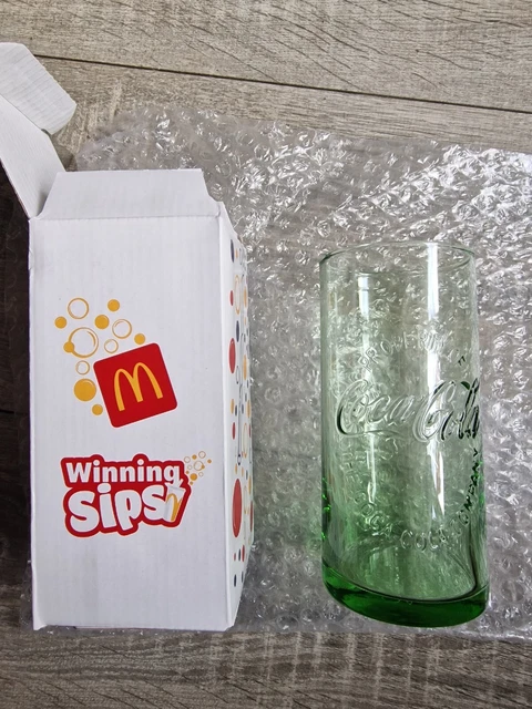 MCDONALD'S UK COCA Cola 2023 WINNING SIPS Purple Glass - new in box ...