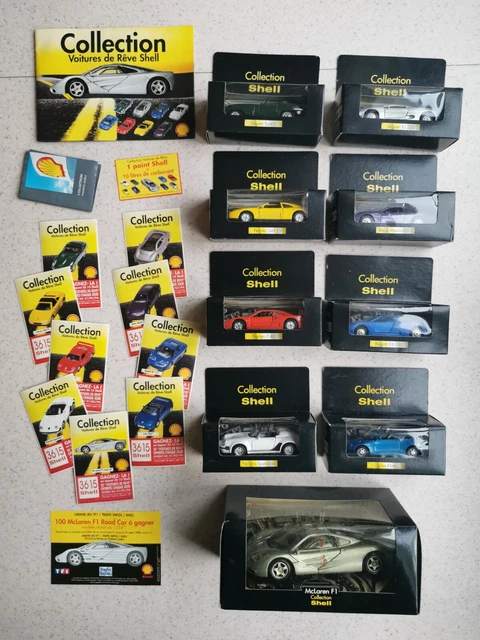 LOT COLLECTION COMPLÈTE Shell - Voitures de rêve EUR 79,00 - PicClick FR