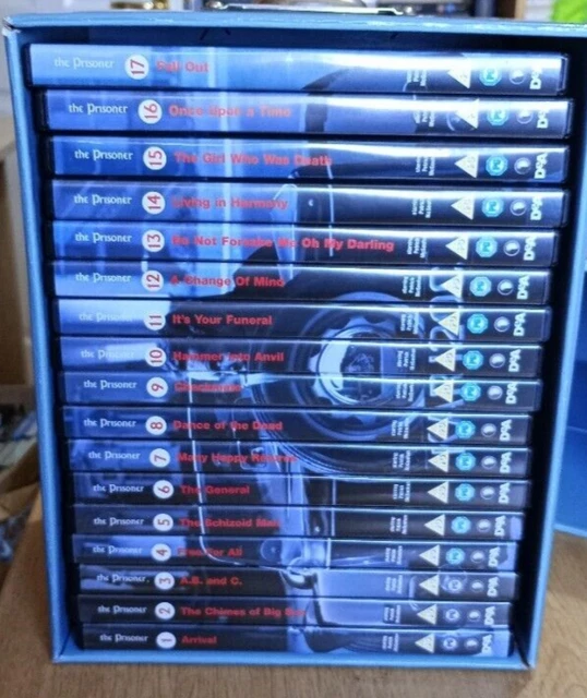 THE PRISONER THE Official Fact File Dangerman 1-17 Dvd Box Set £25.00 - PicClick UK