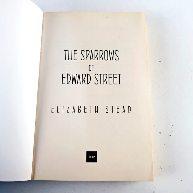 THE SPARROWS OF Edward Street by Elizabeth Stead - Paperback $18.50 ...