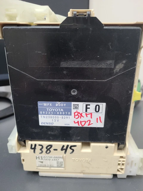 TOYOTA SIENNA MULTIPLEX Junction Relay Fuse Box Module Unit Oem $100.00 ...