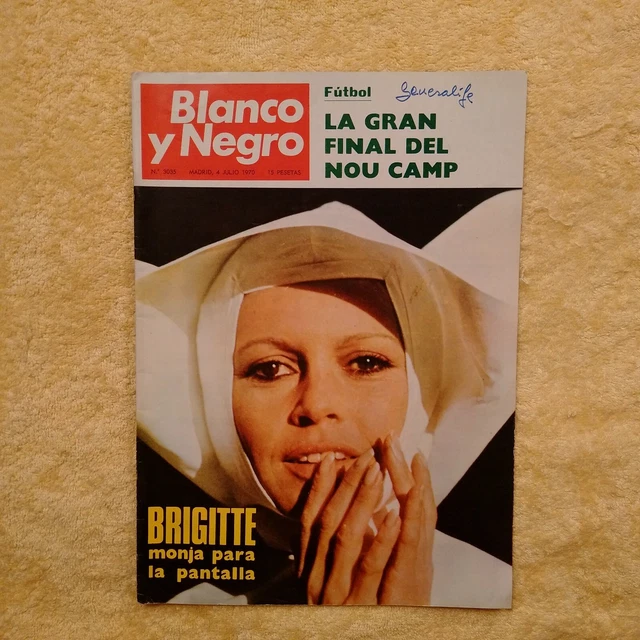 BRIGITTE BARDOT COVER 1970 Inside 2 Photos Princess ANNE OMEGA WATCH AD ...