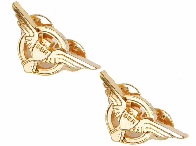 PAIR STRATEGIC SCIENTIFIC Reserve Lapel Ssr Pin Captain America Agent ...