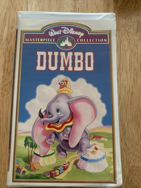 WALT DISNEY'S DUMBO 1998 VHS Masterpiece Collection Clamshell Vintage ...