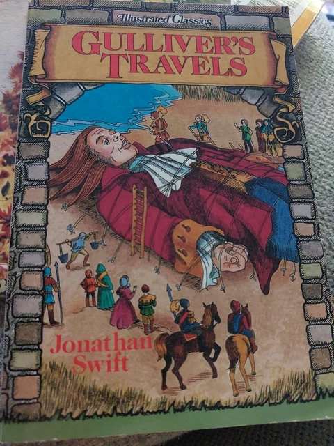 GULLIVER'S TRAVELS BY Jonathan Swift Illustrated Classics Retold For Young Reade $12.95 ...