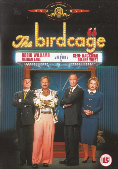 THE BIRDCAGE BIRD Cage - Robin Williams, Gene Hackman - NEW Region 2 ...