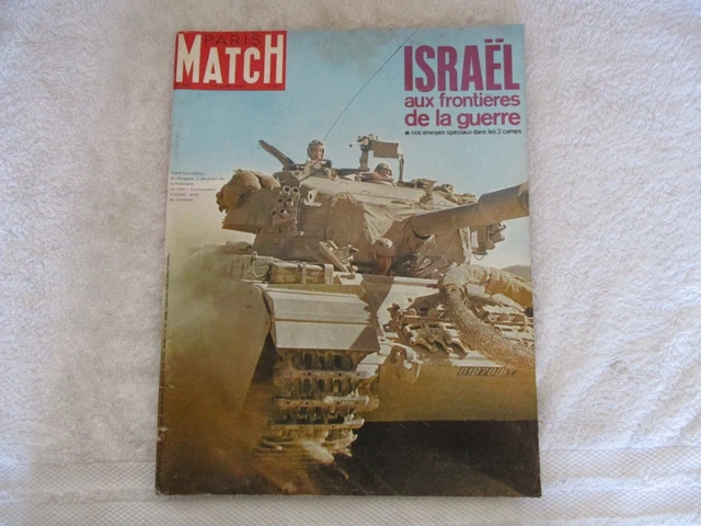 PARIS MATCH N°948 Juin 1967 Israel Aux Frontieres De La Guerre - Brigitte Bardot EUR 15,00 ...