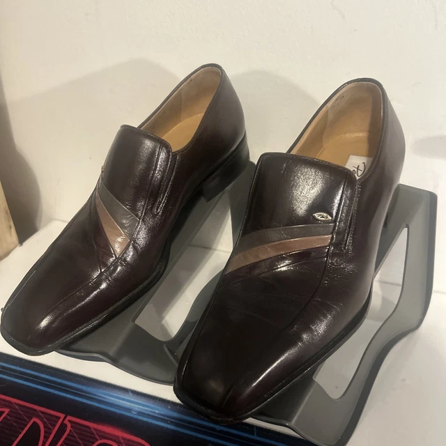 PACO LUI LAU MEN'S Black LEATHER SLIP ON SHOES - SIZE 7 EU 40 £15.99 ...