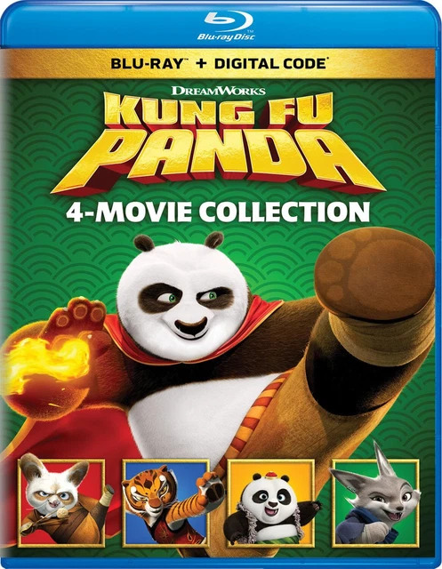 KUNG FU PANDA: 4-MOVIE COLL... KUNG FU PANDA: 4-MOVIE COLLECTION / Blu ...