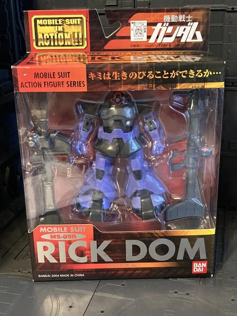 BANDAI MOBILE SUIT Gundam Fighter Rick Dom Version 2 MSIA In Action ...