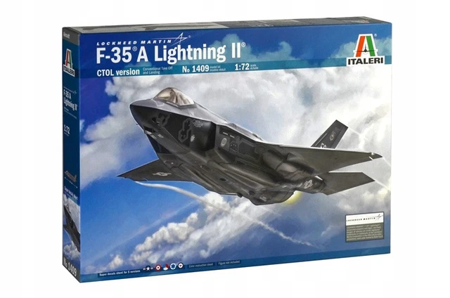 ITALERI 1409 - Maquette d'avion F-35A Lightning II au 1/72 EUR 24,50 ...