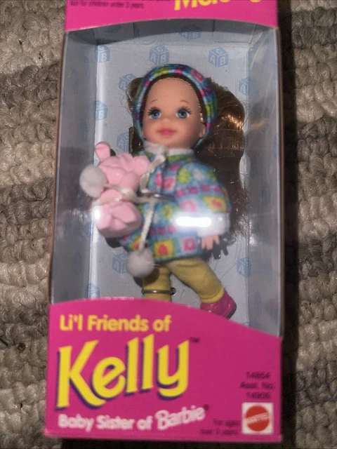 NIB LIL FRIENDS of Kelly Melody Doll Mattel Baby Sister of Barbie 1995 ...