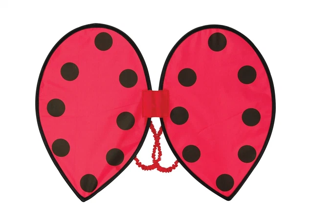 ENFANTS LADYBIRD AILES Déguisement Rouge Insecte Déguisement Accessoire ...