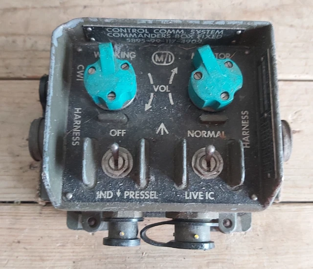 CLANSMAN ARMY MILITARY Radio Harness Box Commanders Box £34.99 ...