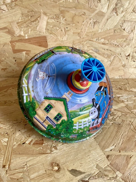 VINTAGE THOMAS THE Tank Engine Metal Spinning Top Toy £11.99 - PicClick UK