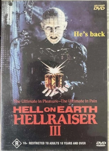 DVD HELLRAISER III : Hell On Earth CLIVE BARKER Pinhead $22.95 ...