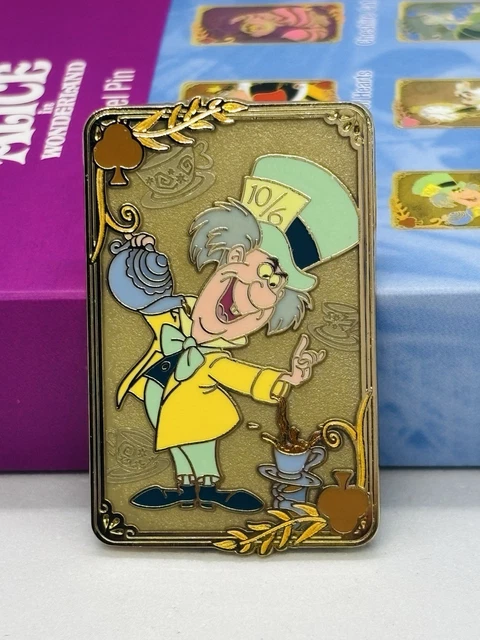 DISNEY ALICE IN Wonderland Blind Box 2026 Disney Pin-Mad Hatter NWT £25 ...