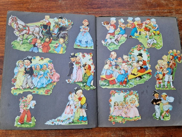 SAMMLUNG 200 ALTE Oblatenbilder antik Oblaten Konvolut Glanzbilder Album EUR 199,99 - PicClick DE