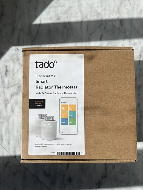 TADO V3+ SMARTES Heizkörperthermostat starter Kit inkl. 2 Thermostat ...