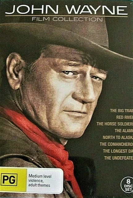 John Wayne Film Collection Dvd 8 Movies 8 Discs Westerns T Box Set