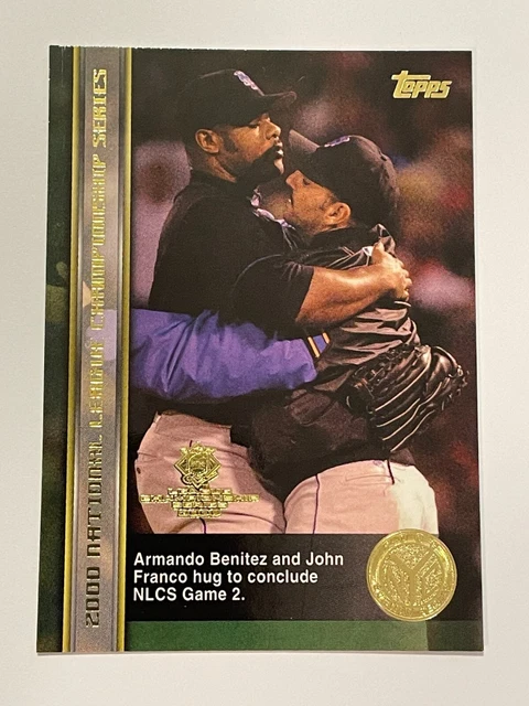 2000 TOPPS BASEBALL New York City Subway Series #61 - Armando Benitez ...