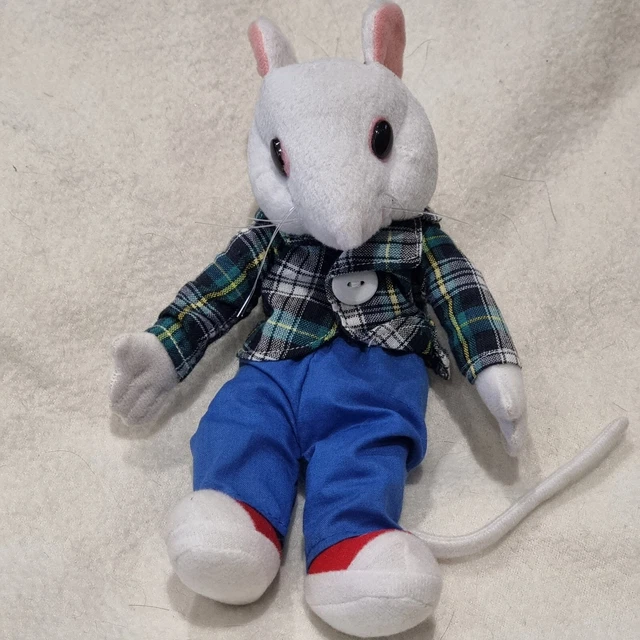 STUART LITTLE MOUSE In Suit New Soft Toy Plush Cuddly Teddy £25.99 ...