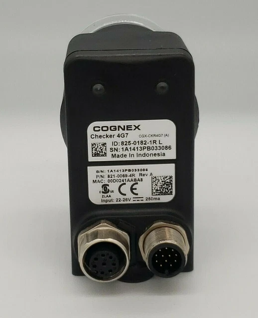 COGNEX CHECKER 4G7 825-0182-1R 821-0069-4R A EIN JAHR GARANTIE SCHNELLE LIEFERUNG 1 STCK. EUR ...
