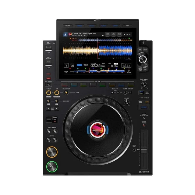 ALPHATHETA CDJ-3000X HIGH-RESOLUTION Professional DJ Player (Black ...