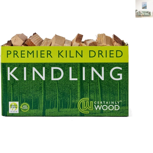 KILN DRIED NATURAL Firelighters - 2.5kg Kindling for Effortless Fire ...