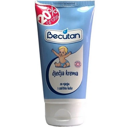 ORIGINAL BECUTAN BABY CARE OINTMENT DJECJA KREMA ZA NJEGU I ZASTITU ...