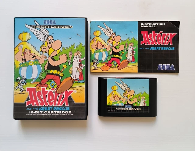 ASTÉRIX AND THE Great Rescue - Sega MegaDrive - Complet - PAL EUR 19,00 ...