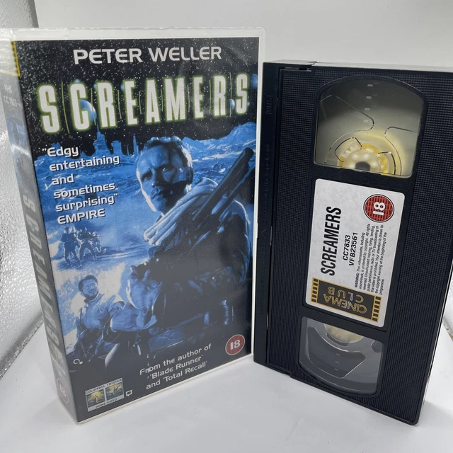 SCREAMERS (1996) VHS - Peter Weller - Science Fiction (skub2) £2.95 ...