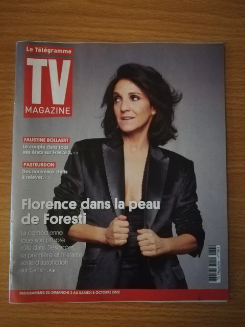 MAGAZINE TV MAGAZINE - Florence FORESTI EUR 3,50 - PicClick FR