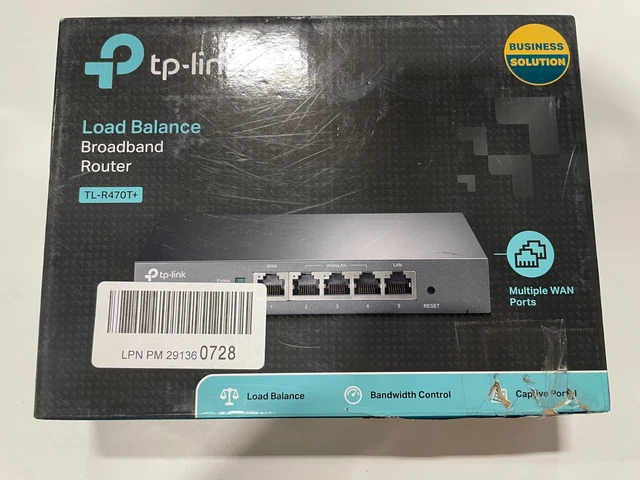 TP-LINK TL-R470T+ LOAD Balance Broadband Router $29.99 - PicClick