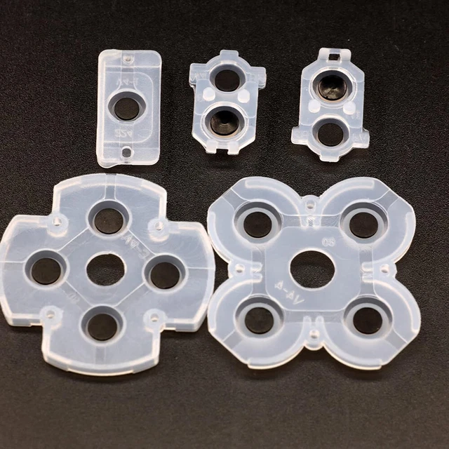 CONDUCTIVE RUBBER PADS for PS4 JDM-030 JDM-040 Controller Buttons ...