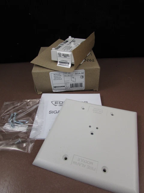 EST EDWARDS ISOLATOR Module Fire Alarm / Siga-Im $44.99 - PicClick CA