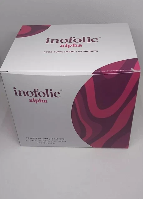 INOFOLIC ALPHA PCOS supplement Women 60 satchets Each Hormone Balance ...